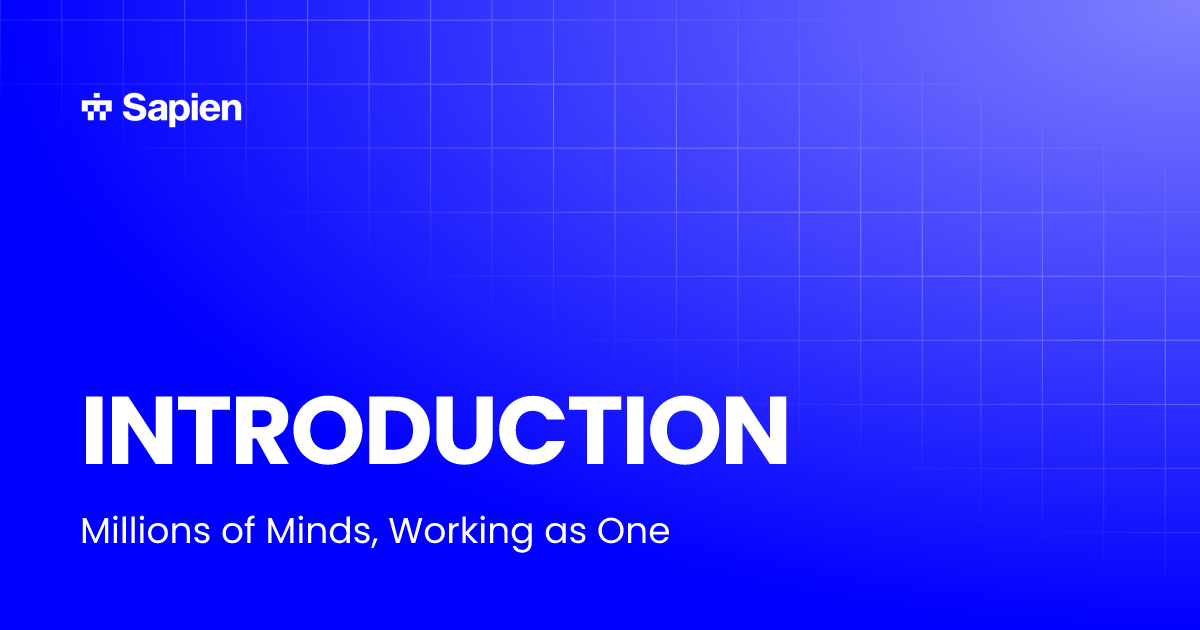 INTRODUCTION | Sapien